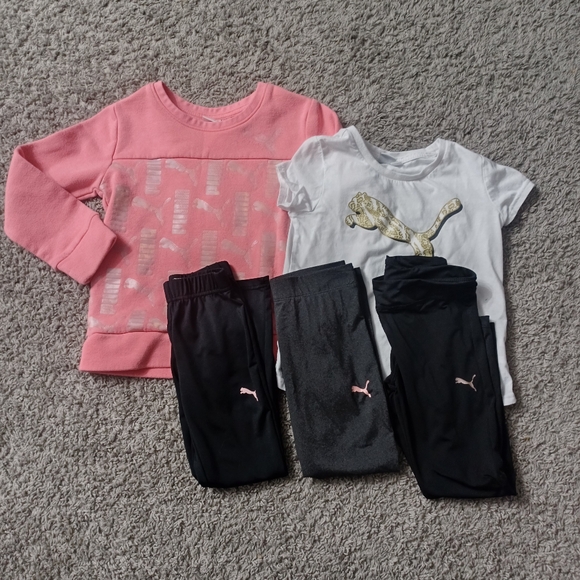 Puma | Matching Sets | Puma Kids Clothing Set With Pink And Black ...